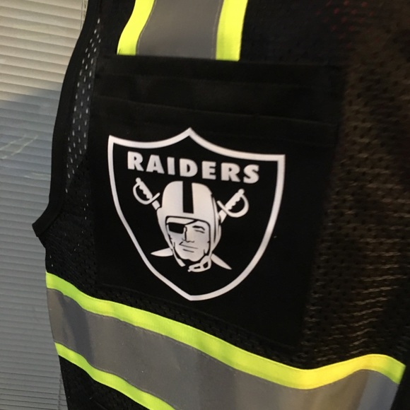 Other | Raiders Safety Work Vest Safety Vest | Poshmark